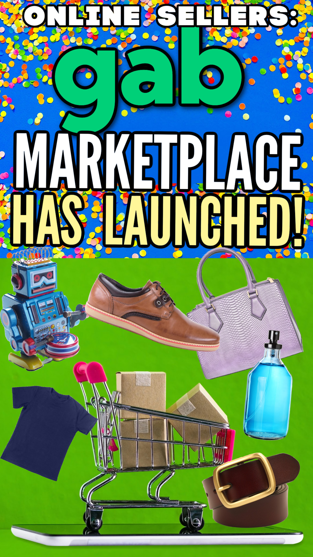 Online Sellers: Gab Officially Launches Marketplace - Big Brand Wholesale