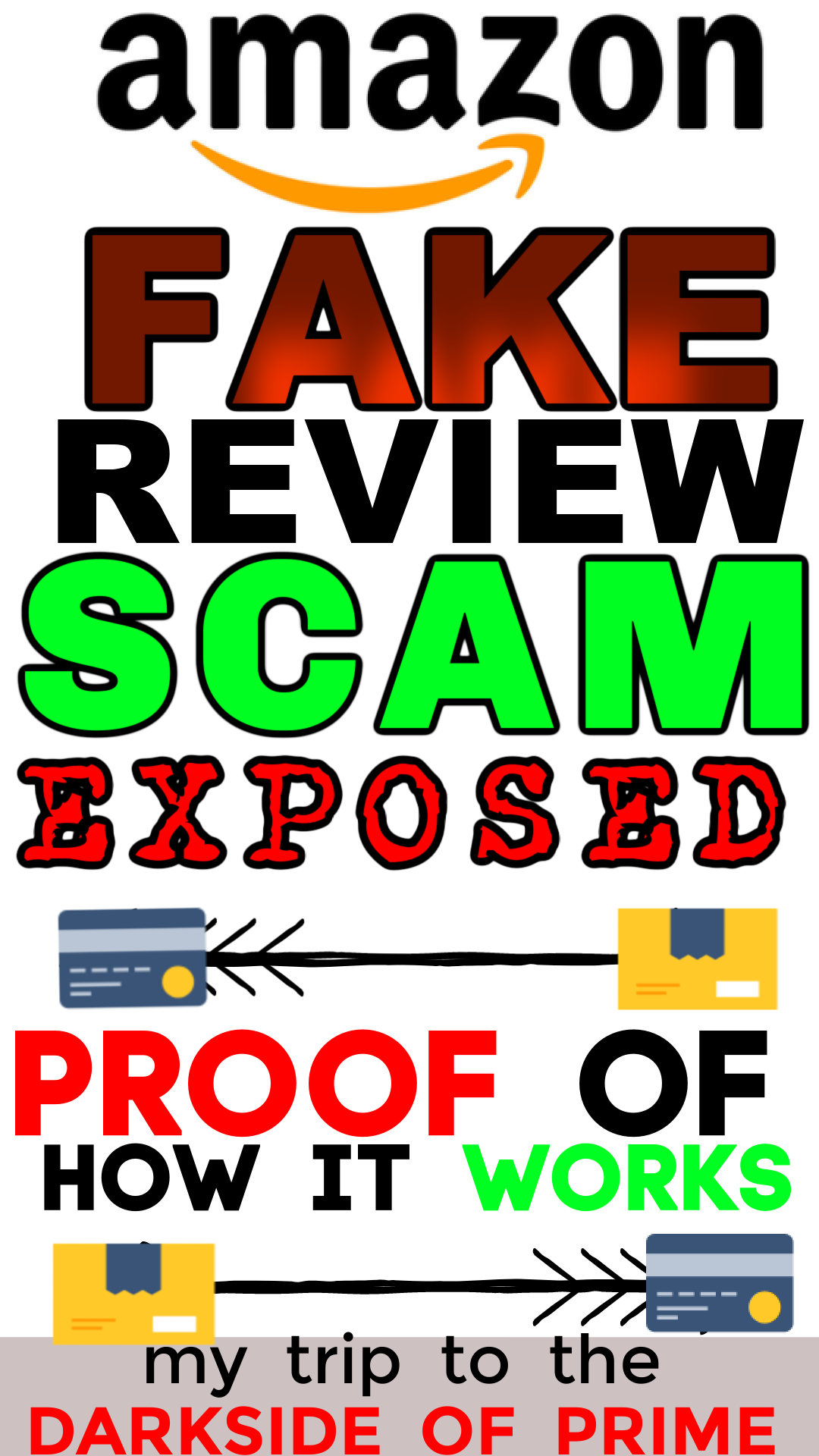 BUSTED: Amazon 5-Star Review SCAM! Here's How it Works! (My Trip to the ...