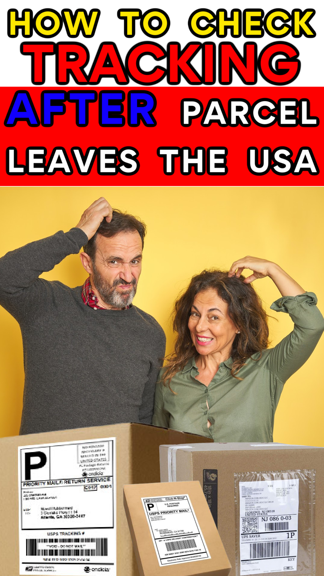 How to Check Tracking After the Parcel Leaves the USA (What to Do When ...