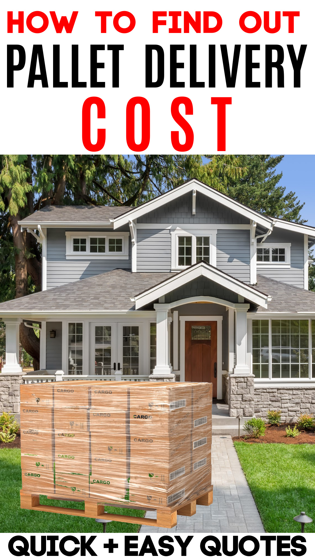 How to Find Out Cost for Pallet Delivery / Freight Shipping - Big Brand ...