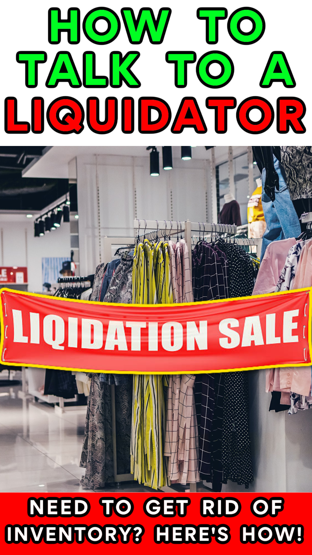 Trying to Get Rid of Inventory? 11 Tips for Contacting a Liquidator ...