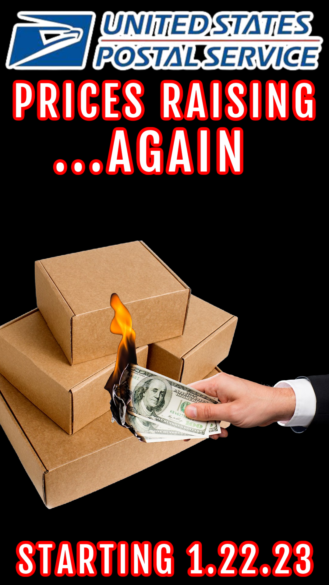 USPS Hiking Rates AGAIN: Starts January 22, 2023 - Big Brand Wholesale