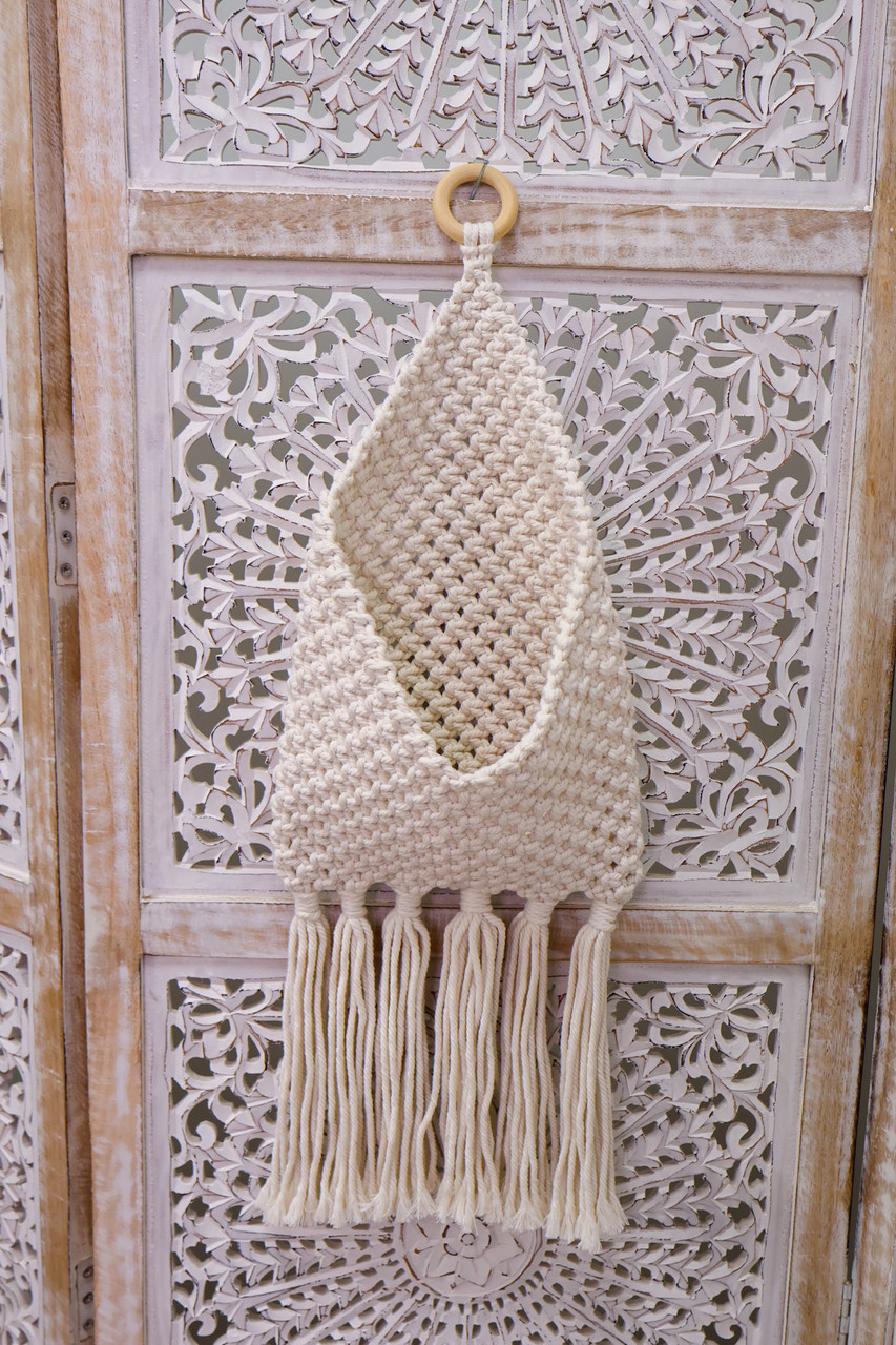 Hanging Macrame Pocket