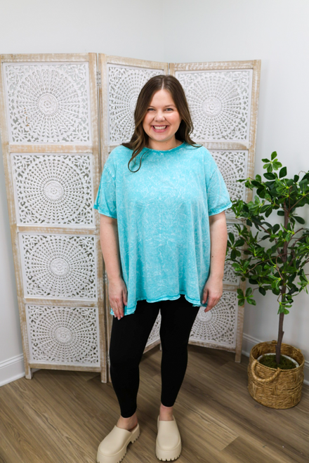 Everyday Kind Of Tee - Turquoise