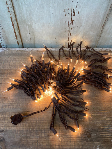 100 Count Bright String Lights - The Shabby Tree