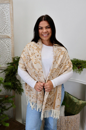 Trailing Vines Scarf