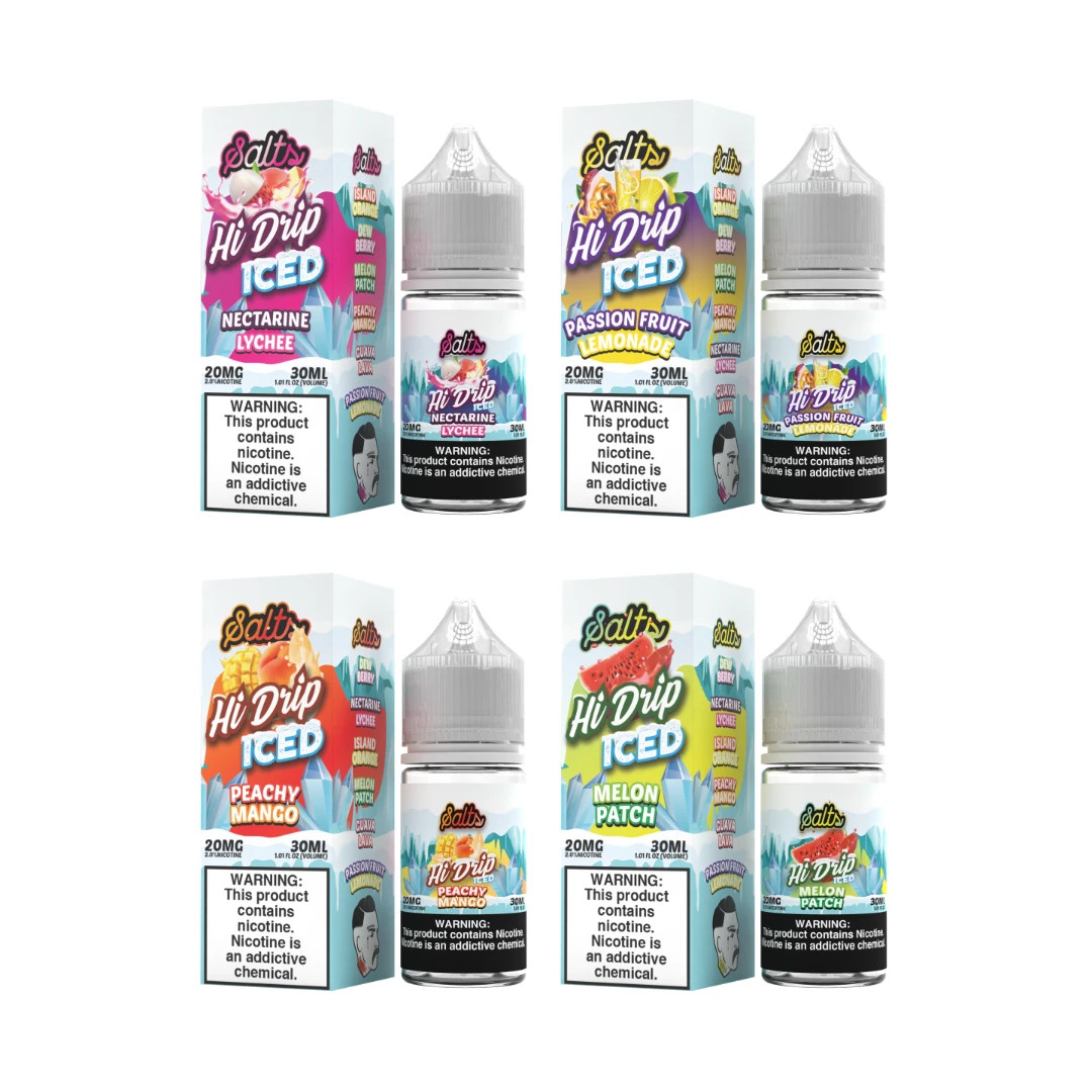 HI DRIP SALT ICED 30ML E-LIQUID | ADYAH WHOLESALE