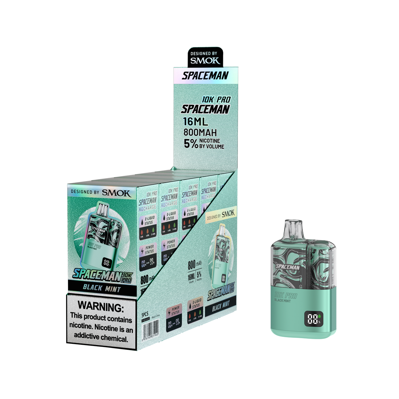 SMOK Spaceman Pro Disposable Vape | Adyah Wholesale