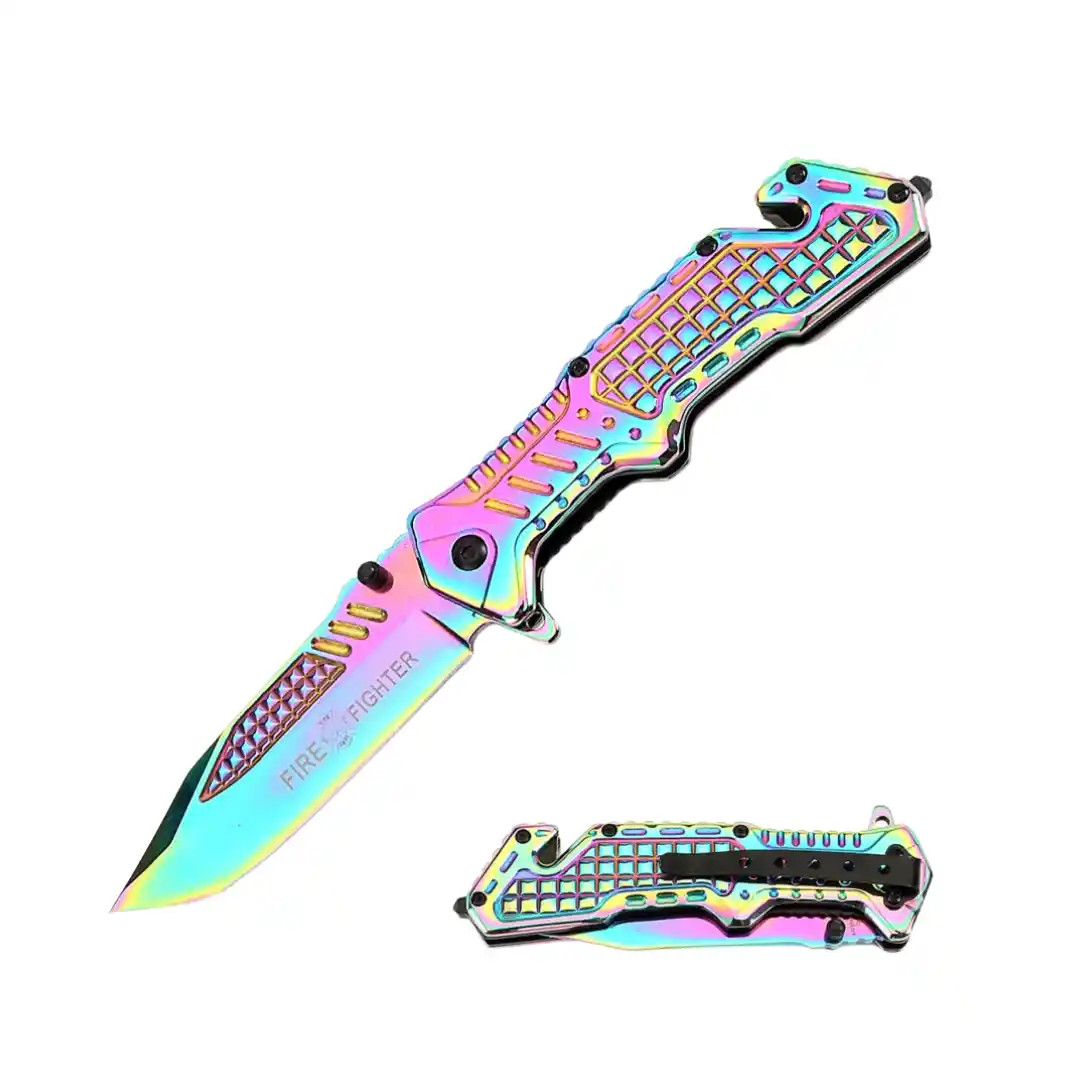 RAZOR TACTICAL TITANIUM COATED BLADE AND HANDLE