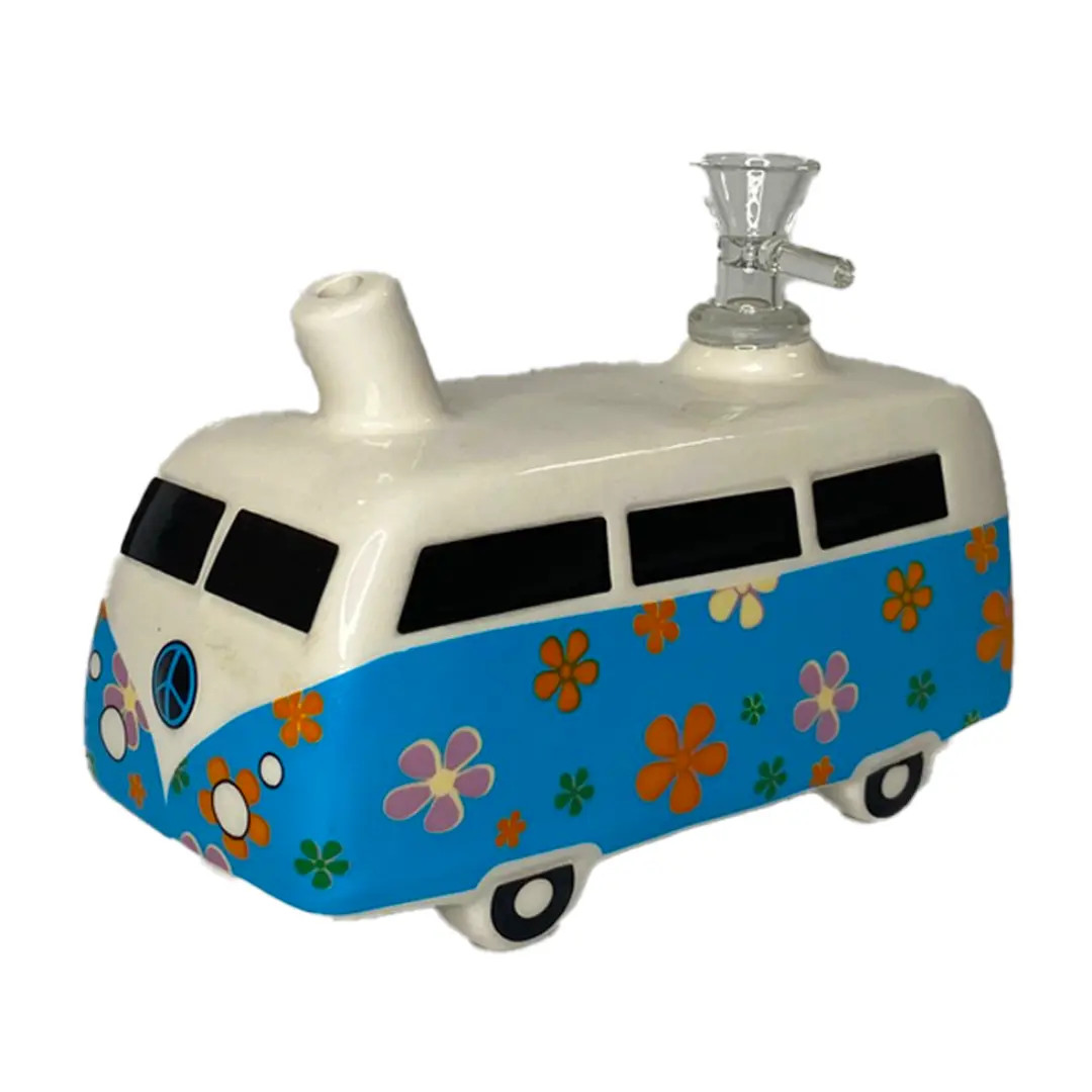 RETRO BUS CERAMIC HAND PIPE 1CT GT-025CG - Adyah Wholesale
