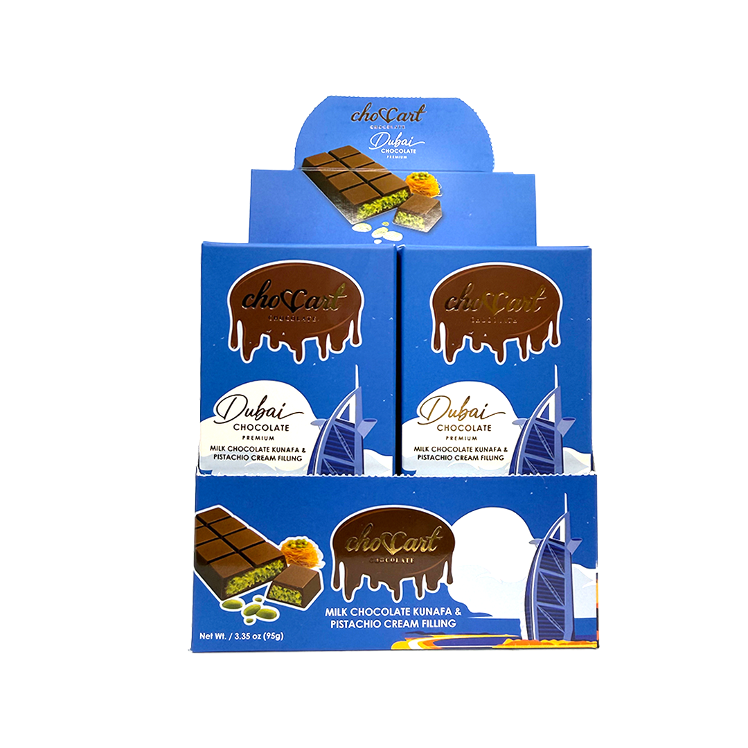CHOCCART PREMIUM 95G DUBAI CHOCOLATE - Adyah Wholesale