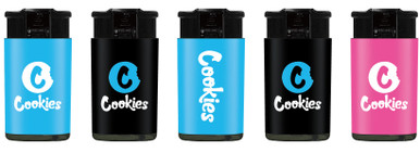 TECHNO TORCH COOKIES DUAL FLAME LIGHTER 25CT (00156-CO) - Adyah Wholesale