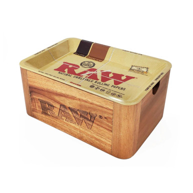 RAW CACHE BOX WITH MEDIUM TRAY LID