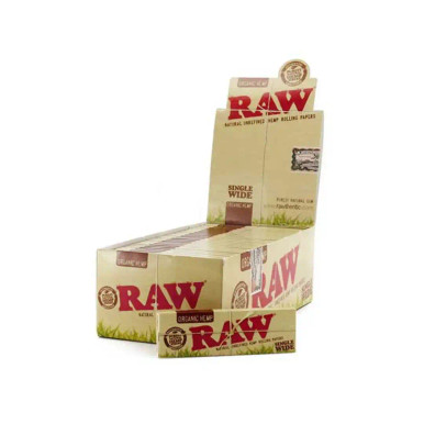 RAW ORGANIC SINGLE WIDE 25CT