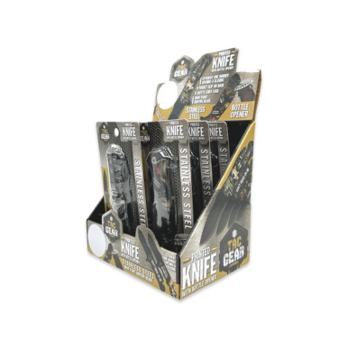 SMOKEZILLA BOTTLE OPENER KNIFE 6CT 023369