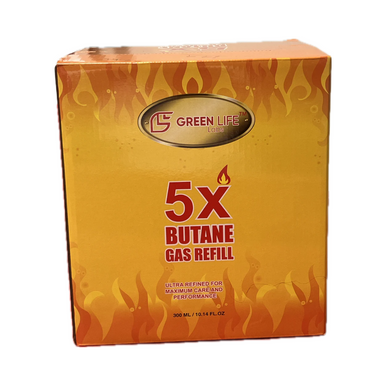 GREEN LIFE 5X BUTANE 12CT BOX - Adyah Wholesale