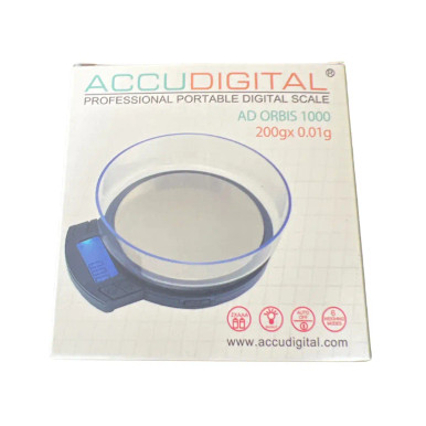ACCUDIGITAL DIGITAL SCALE WITH BOWL AD ORBIS 2
