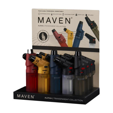 MAVEN ALPHA + TRANSPARENT 15PC DISPLAY