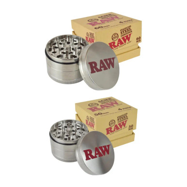 RAW STAINLESS STEEL GRINDER