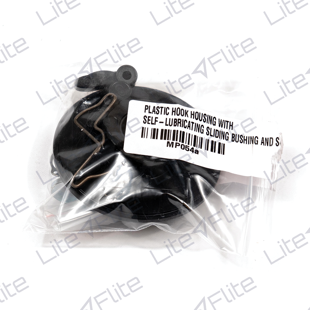 MP054a Plastic hook housing with self-lubricating sliding bushing and ...