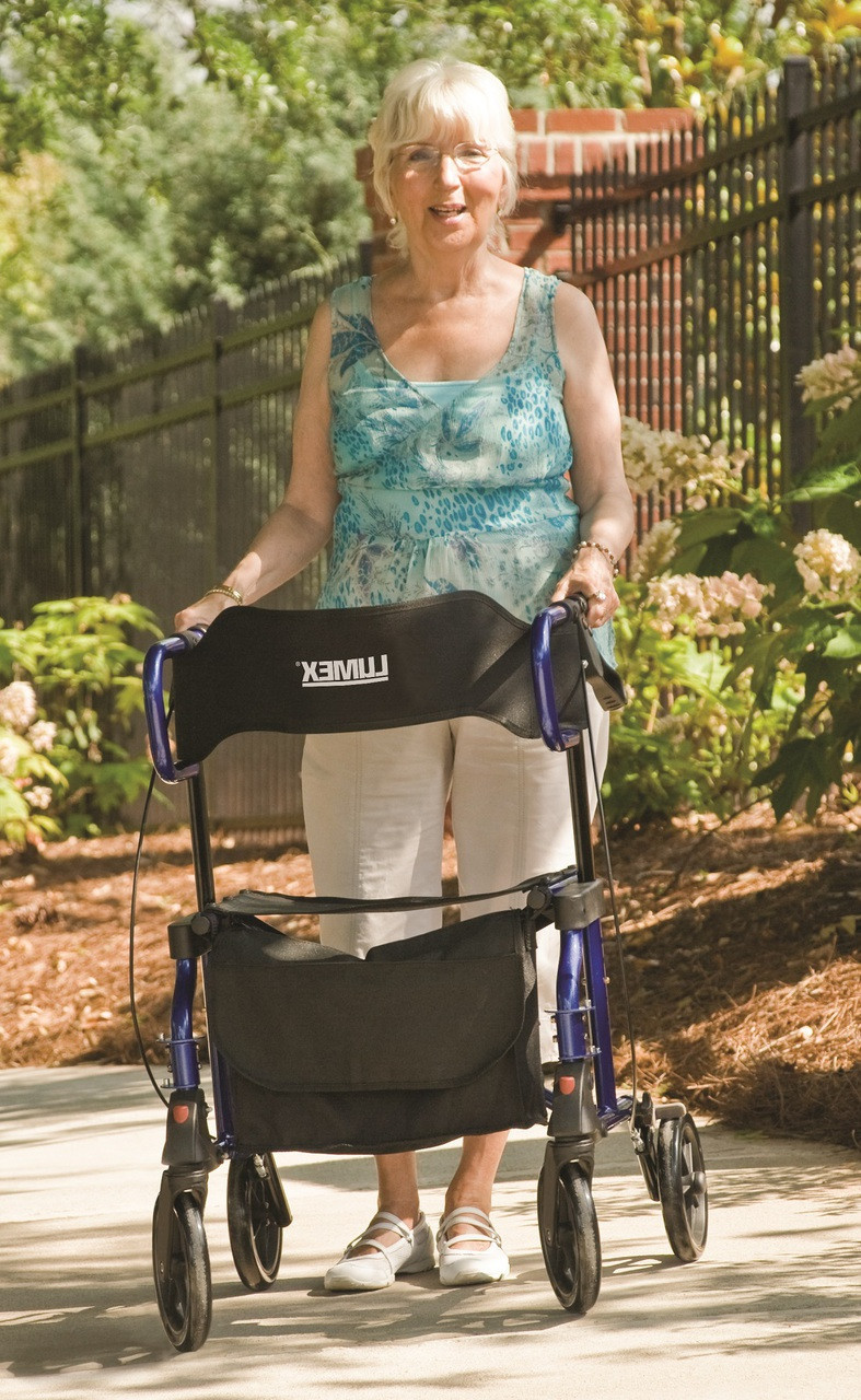 Lumex Hybrid LX Transporter Rollator LX1000