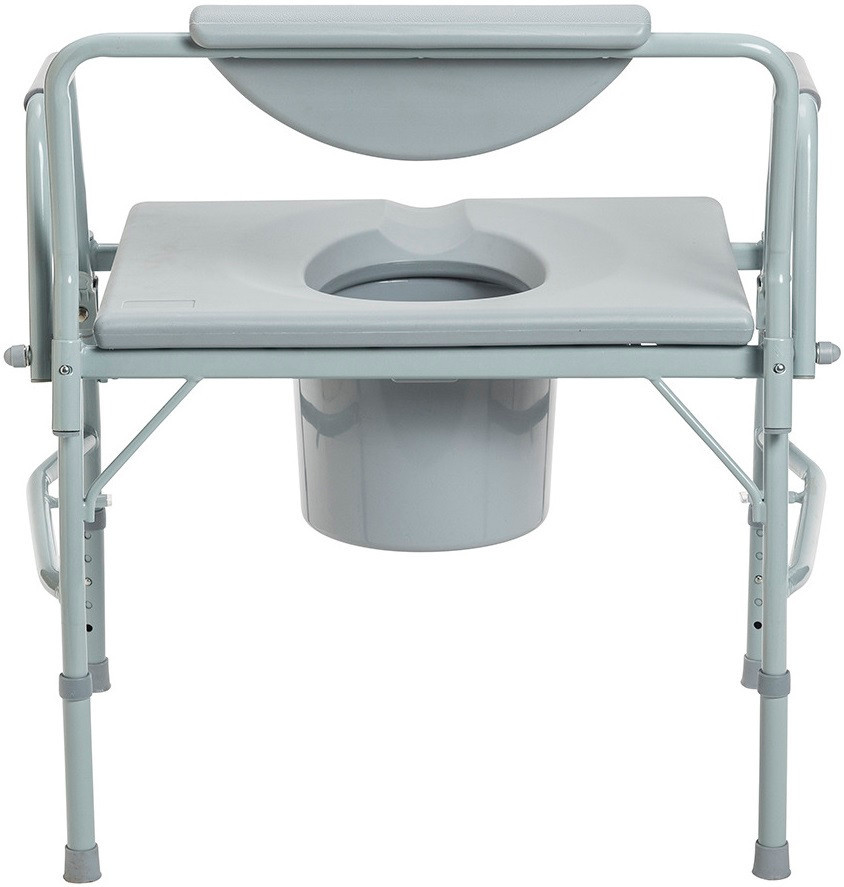 Drive 11135 Extra Wide Heavy Duty Drop-Arm Commode