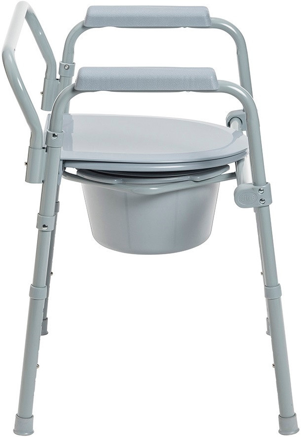 Drive Steel Folding Commode Chair 11148-1