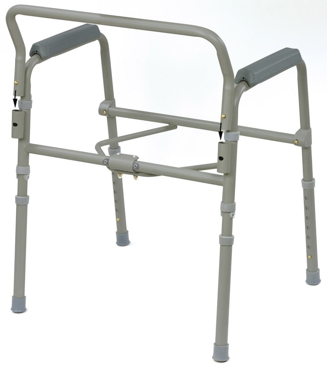 Drive Steel Folding Commode Chair 11148-1