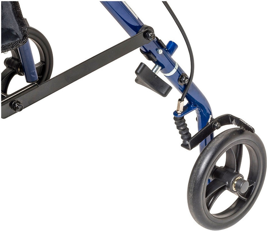 Drive R800KD Steel Rollator w/ Padded Seat, 6" Wheels