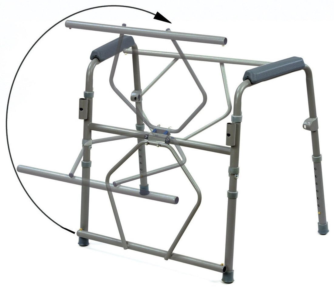 Drive Steel Folding Commode Chair 11148-1