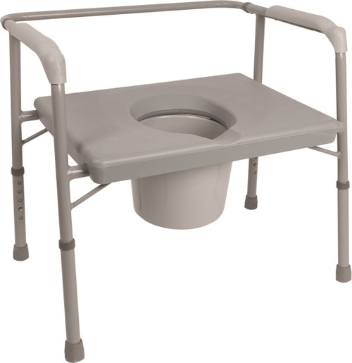Nova 8582 Heavy Duty Commode, Extra Wide Seat