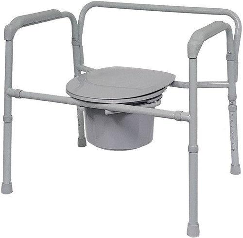 Large Bedside Commodes - Extra Wide, Heavy Duty