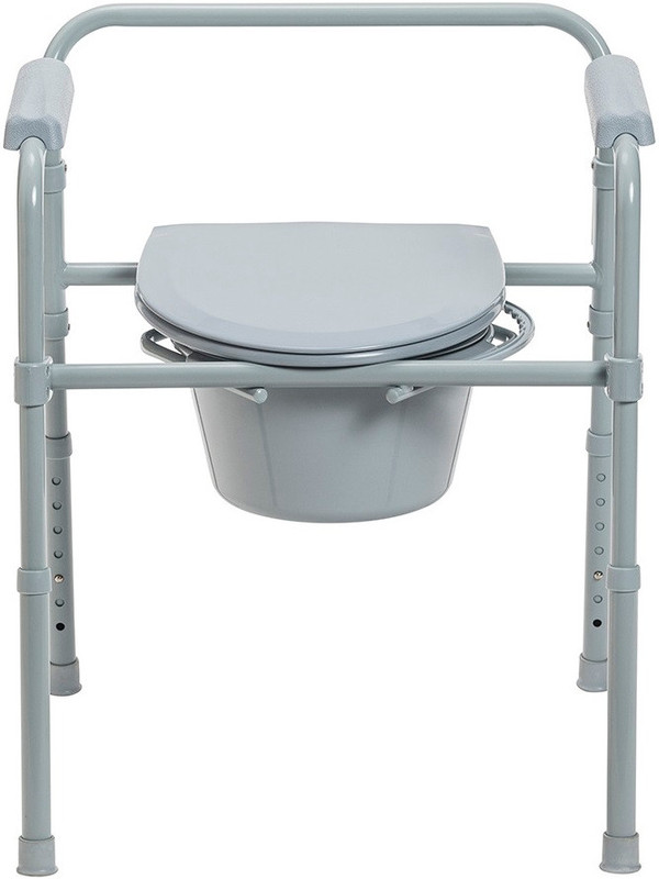 Drive Steel Folding Commode Chair 11148-1