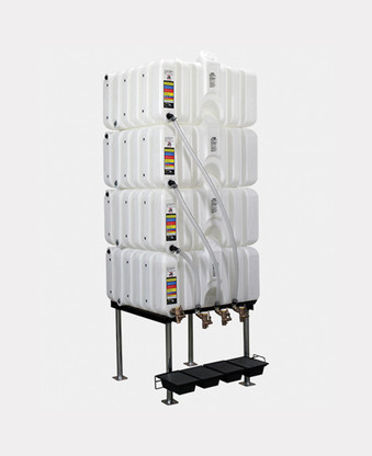80/80/80/80 GALLON GRAVITY FEED TANK PACKAGE - COMPLETE - AZ Global ...