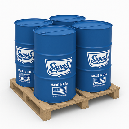 100 HYDRAULIC FLUID SUPER S MVI AW 55 GALLON DRUM GTSUS100-55 WHOLESALE PALLET (QUANTITY PER ...