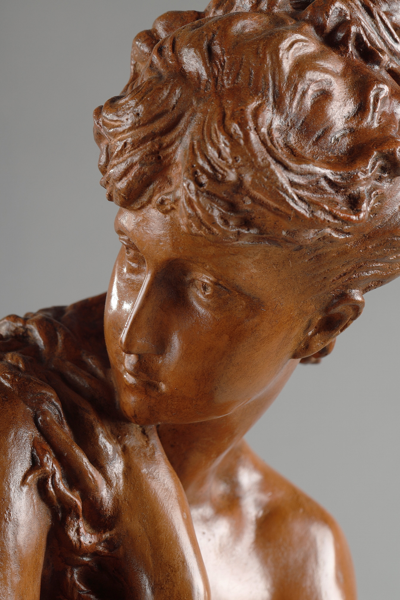 Large sculpture "Le Printemps" by Mathurin Moreau