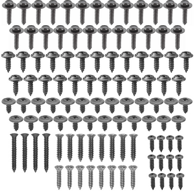 MOPAR 40-Piece Wire Loom Routing Clip Kit (3/4, 1/2", 3/8", 1/4")