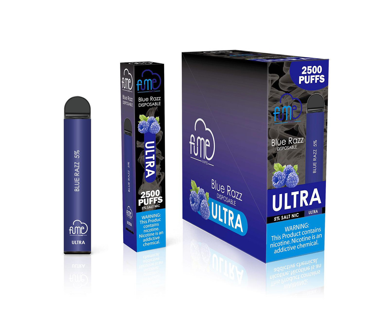 Blue Razz FUME Ultra 2500 Puff Disposable Vape | $13.99 | Trippy Vapors
