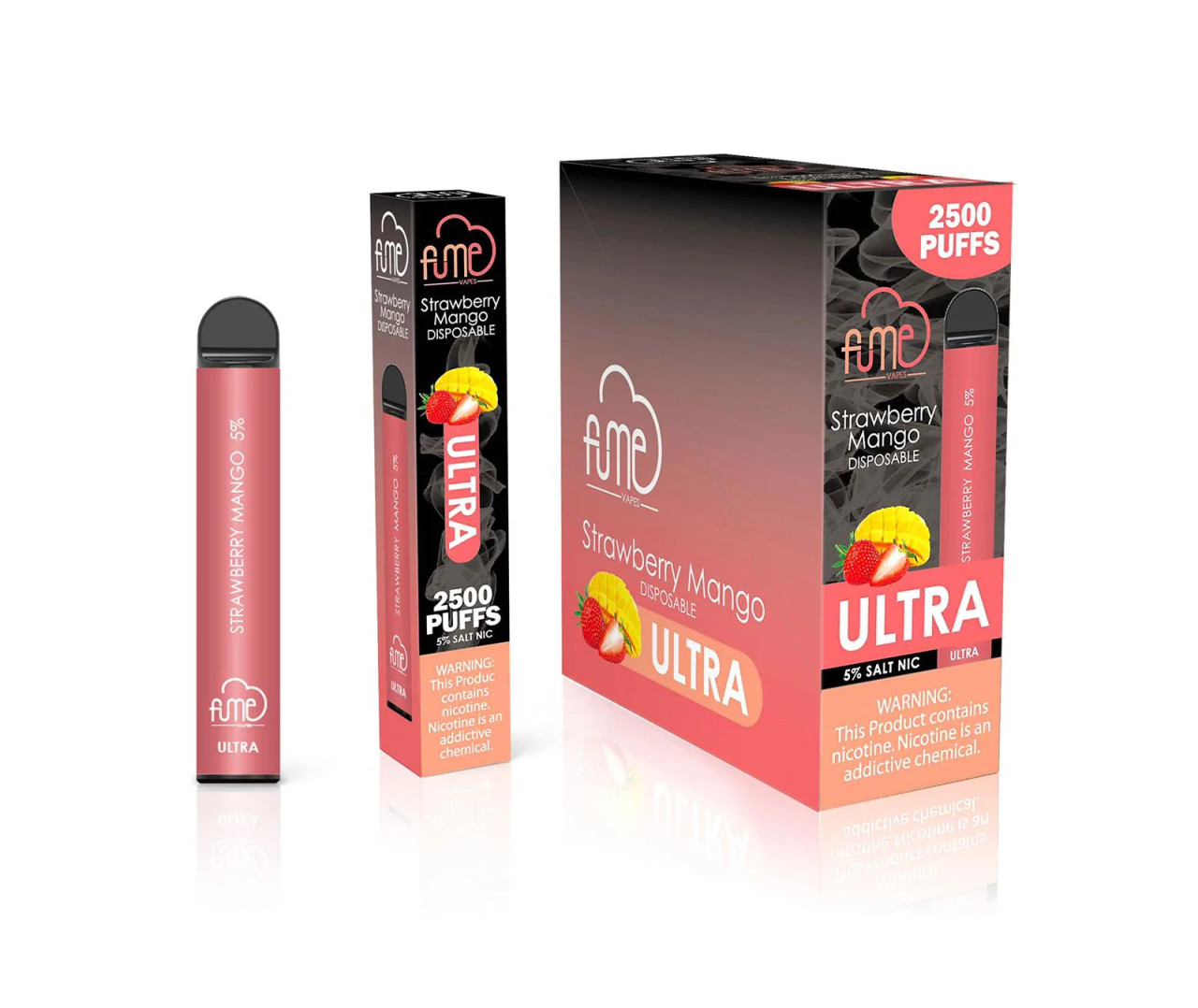 FUME Ultra 2500 Puff Disposable Vape | Strawberry Mango | Trippy Vapors FUME Ultra 2500 Puff Disposable Vape | Strawberry Mango | Trippy Vapors
