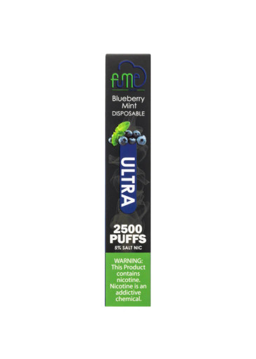 Blueberry Mint FUME Ultra 2500 Puff Disposable Vape | $13.99 | Trippy ...