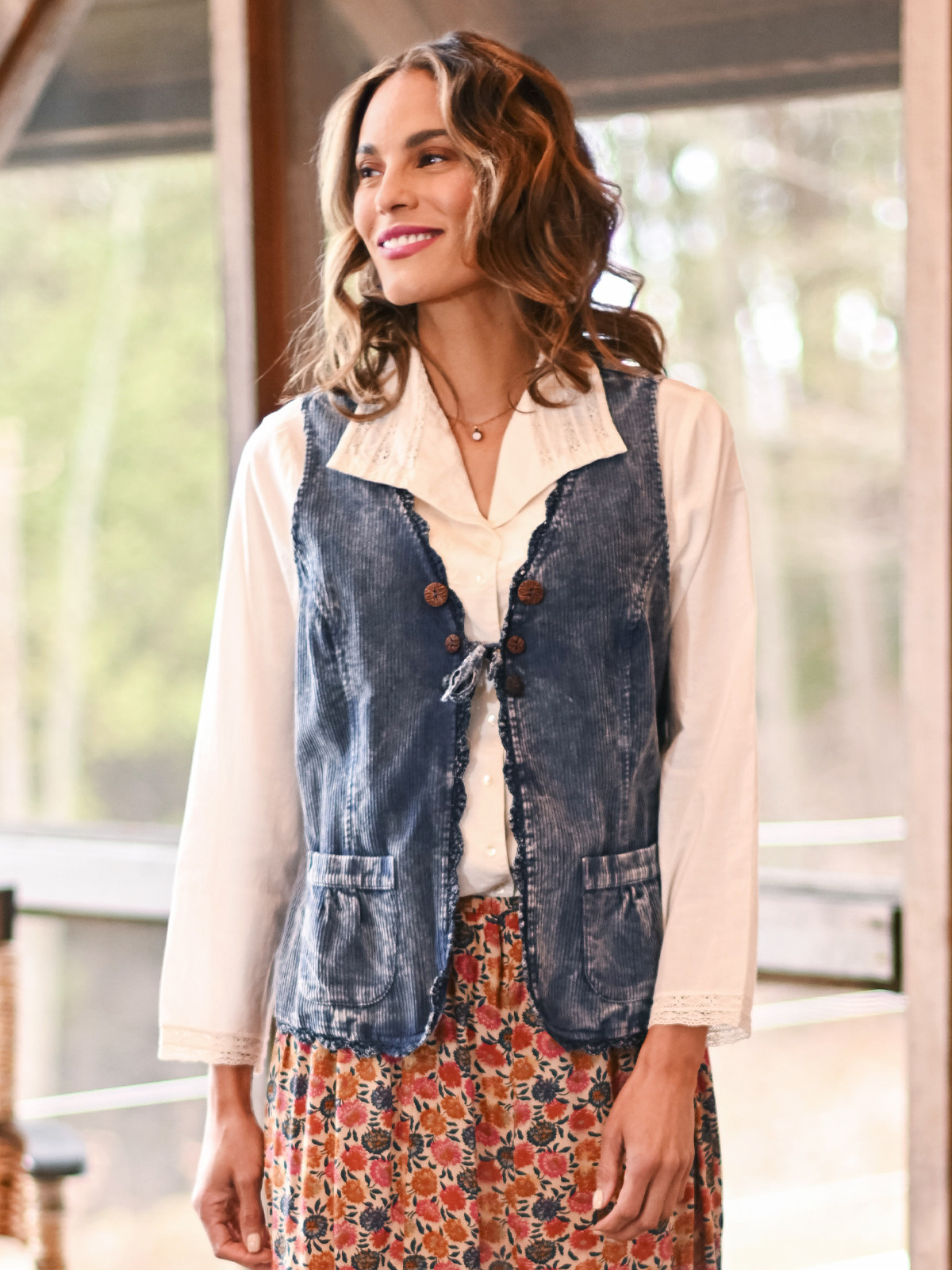 Hamlet Vest | Shop Beautiful Designs by April Cornell