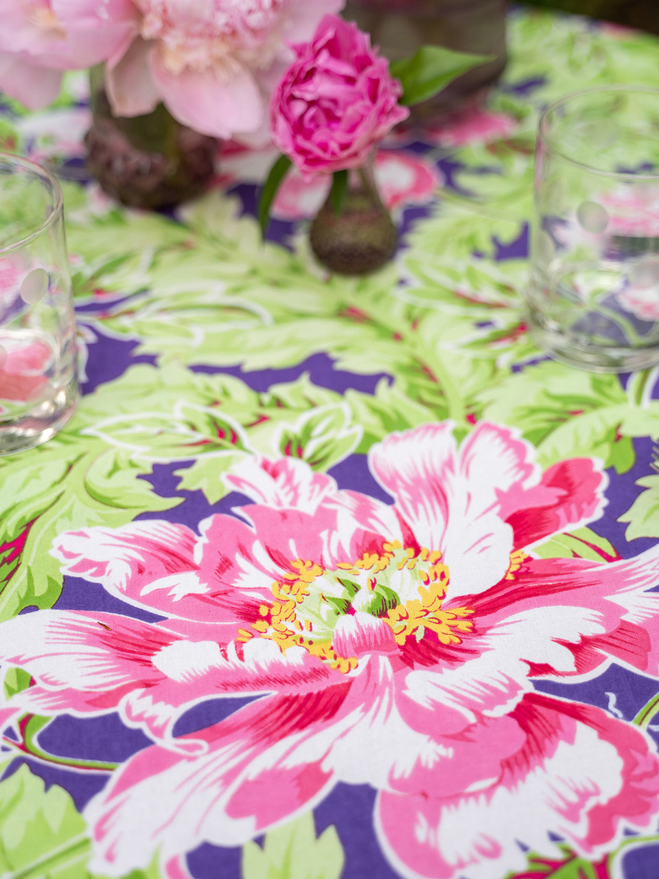 Splendor Tablecloth - Purple | Shop Beautiful Designs by April Cornell