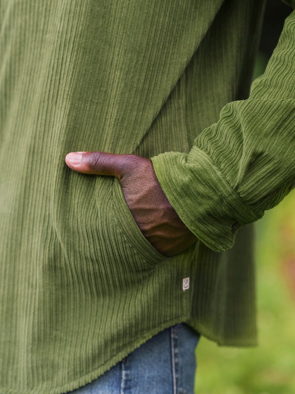 Mossy Path Corduroy Jacket - Forest Green | Shop Beautiful Designs by ...