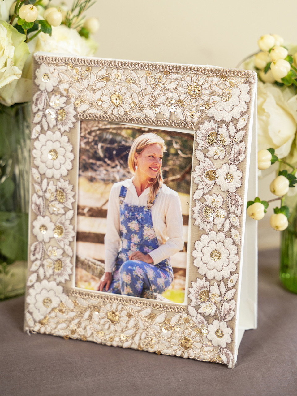 Bel Canto Picture Frame - Mocha | Shop Beautiful Designs by April Cornell