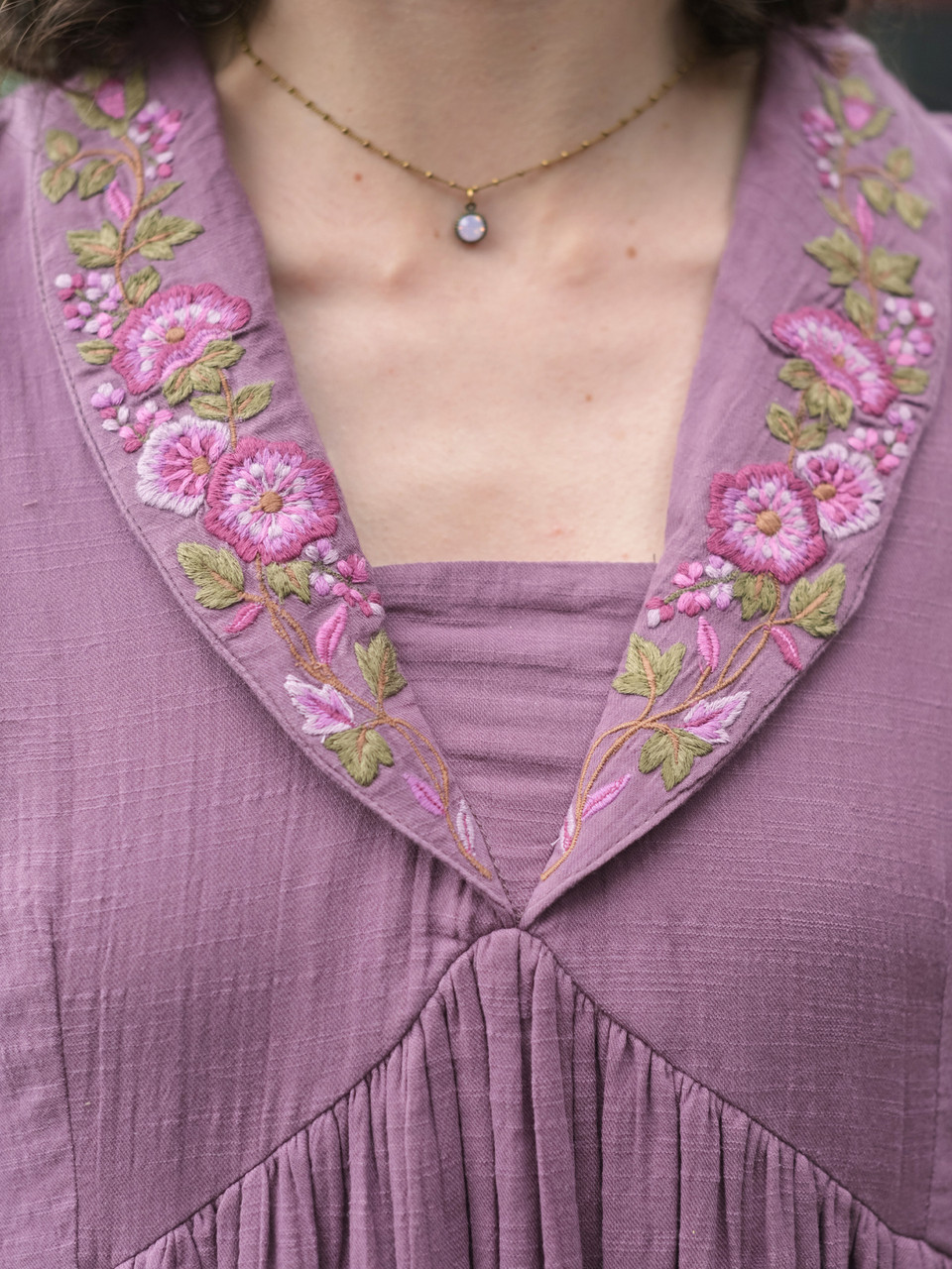 Cordelia Dress - Dusty Amethyst | Shop Beautiful Designs by April Cornell