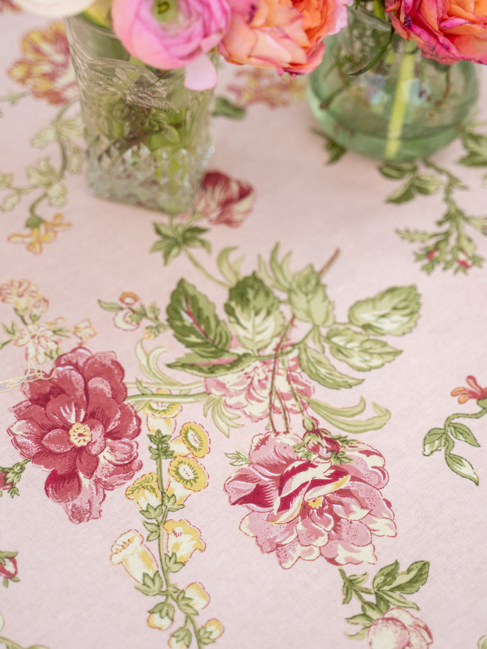 Milene Tablecloth - Rose | Shop Beautiful Designs by April Cornell