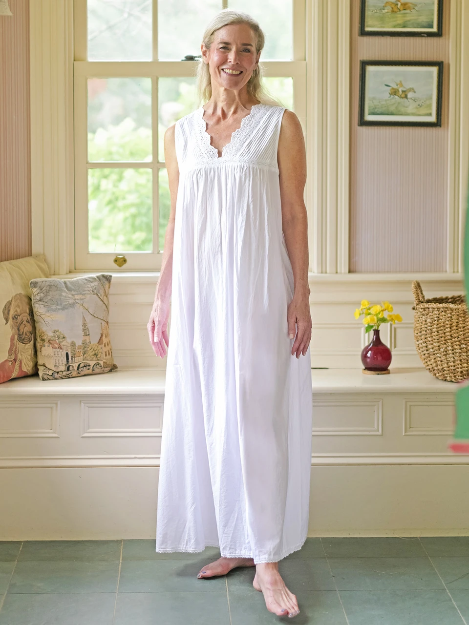 Angel Nighty - White | Shop Beautiful Designs by April Cornell