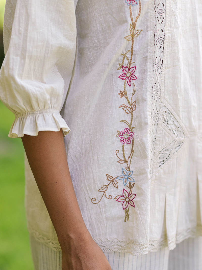 Antiquity Tunic - Antique | Shop Beautiful Designs by April Cornell