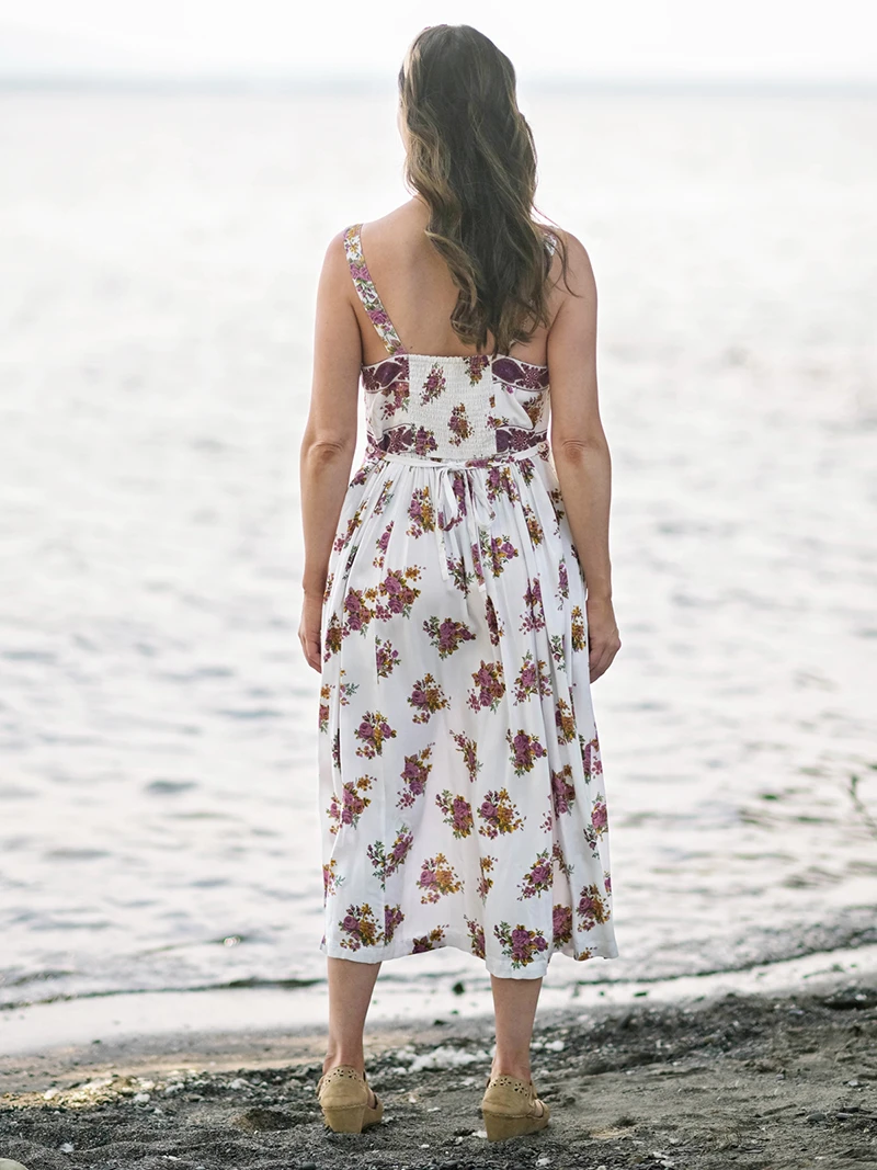 Estella Sundress - Purple | Shop Beautiful Designs by April Cornell