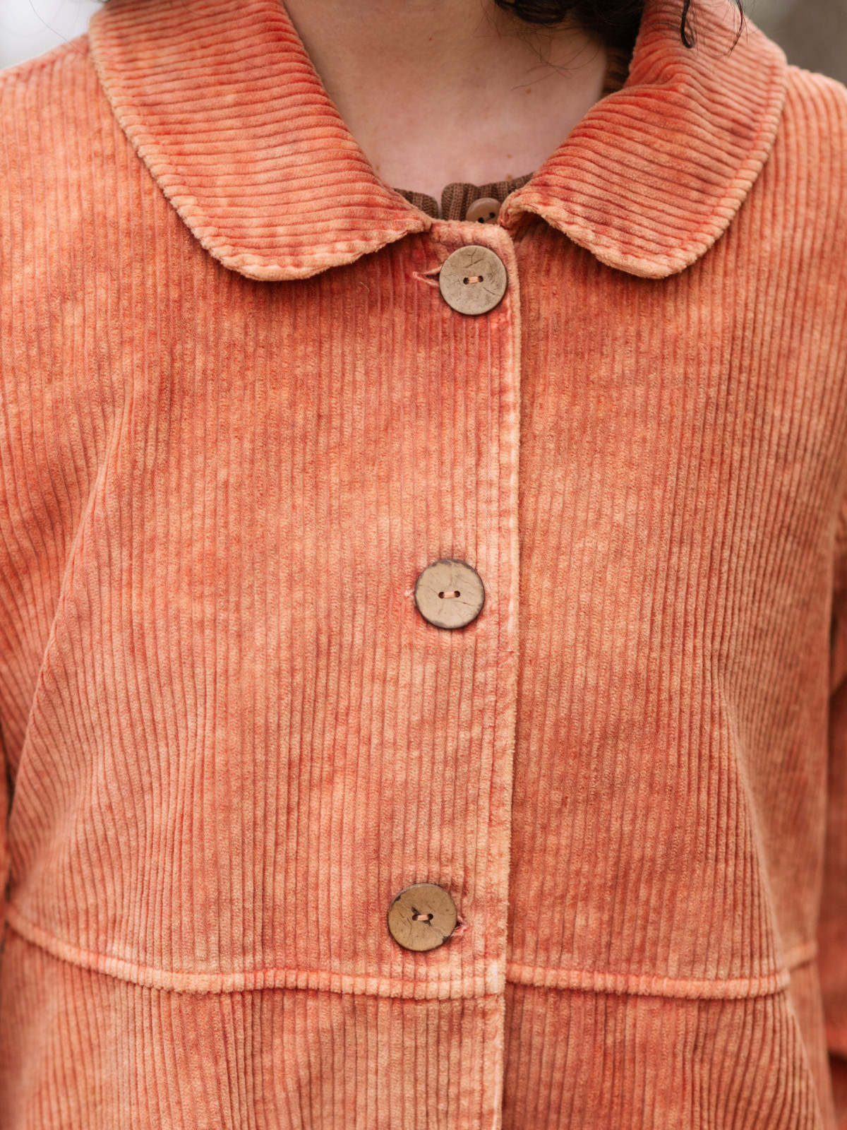 Farmer's Market Corduroy Jacket - Pumpkin | Shop Beautiful Designs by ...